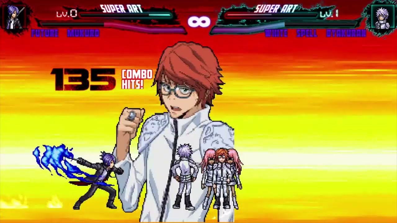 Future Mukuro vs Byakuran (Mugen Battle)!!! - YouTube