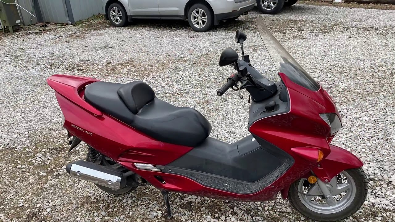 Honda Reflex 250 Scooter “Winter Check-up” - YouTube