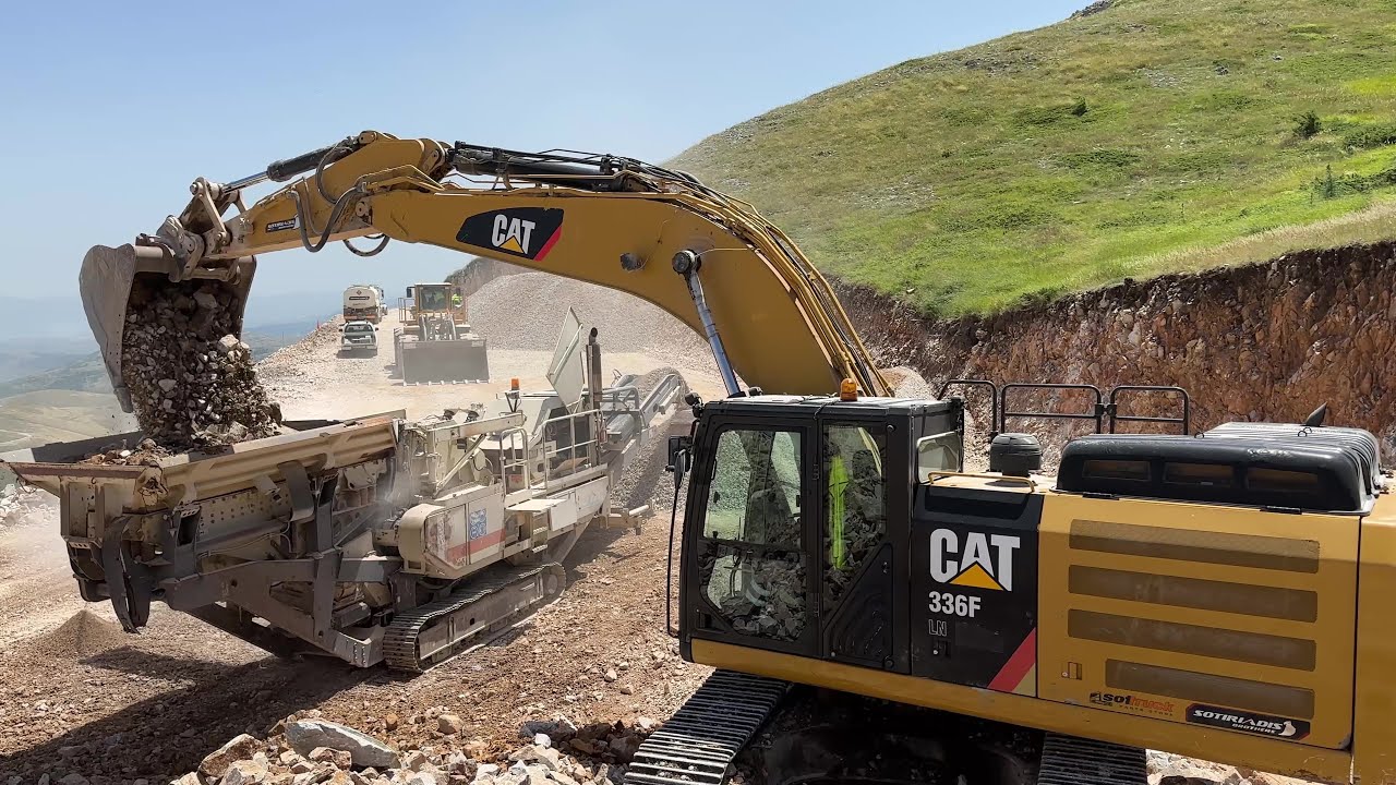 Excavator , Wheel Loader & Impact Crusher - Sotiriadis Construction ...