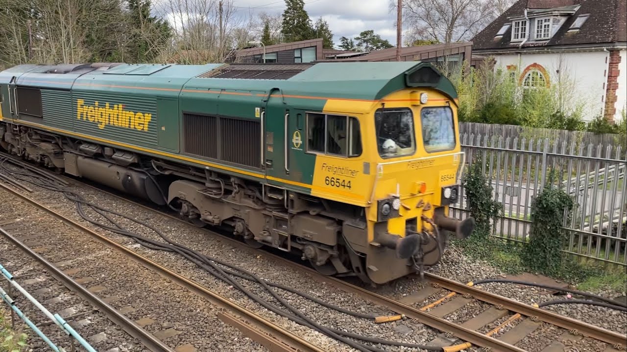 Class 66 | 66544 | Freightliner - YouTube