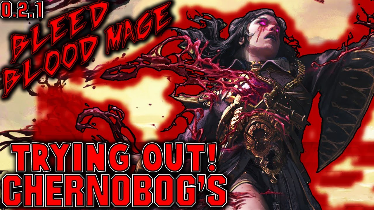 Trying CHERNOBOG'S SHIELD on my Bleed Blood Mage!|!build !discord - YouTube