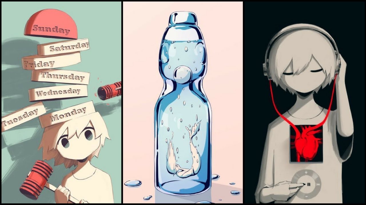 50+ Powerful Illustrations By Japanese Artist That Will Make You Think ...