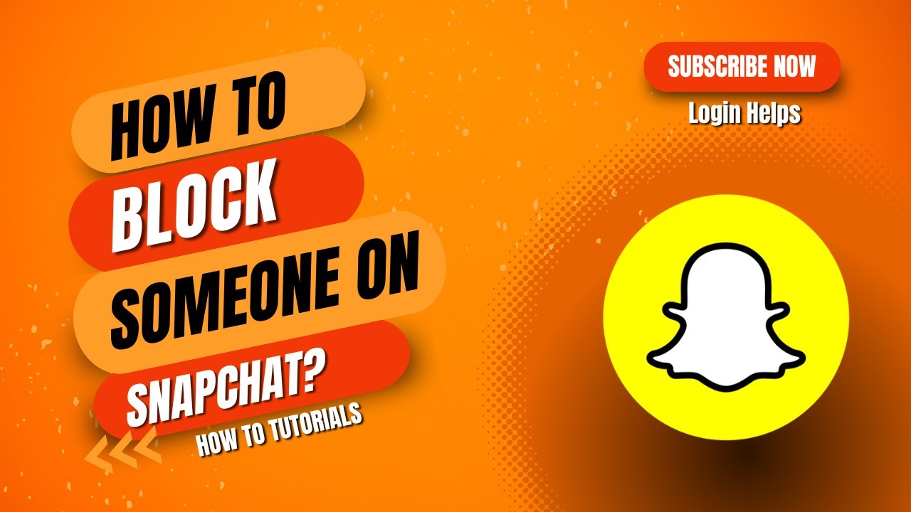 How to Block Someone on Snapchat | Snapchat Tutorial - YouTube