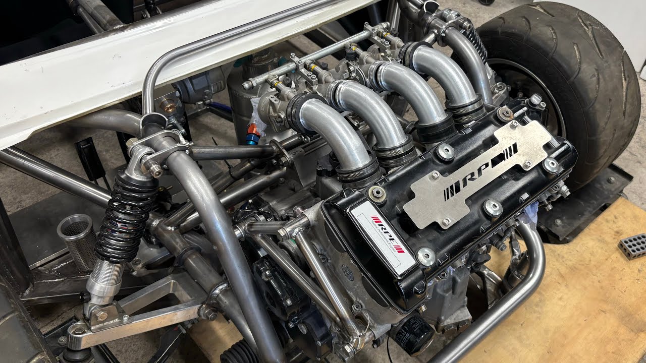 Radical hayabusa van inlet manifold continues - YouTube