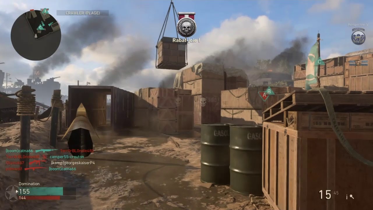 Call of duty WW2 svt-40 headshots Dreckswaffe - YouTube