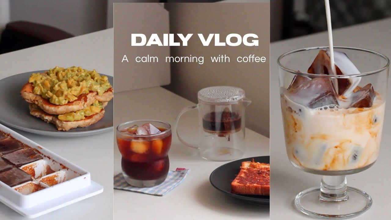 My cozy coffee diaries | home cafe | Breakfast and toasts / cozy vlog ...