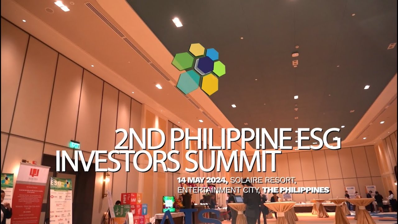 2ND PHILIPPINE ESG INVESTORS SUMMIT 2024 HIGHLIGHTS - YouTube