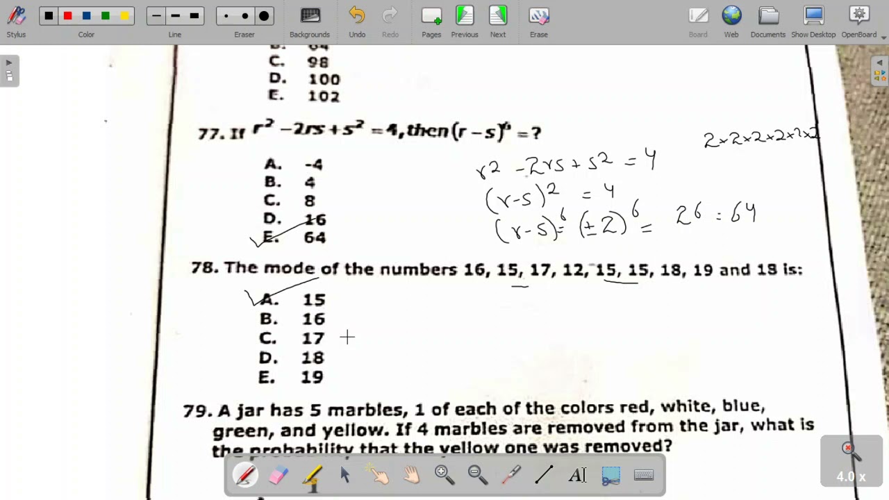 GAT General past paper part-3| Gat general past papers fully solved ...