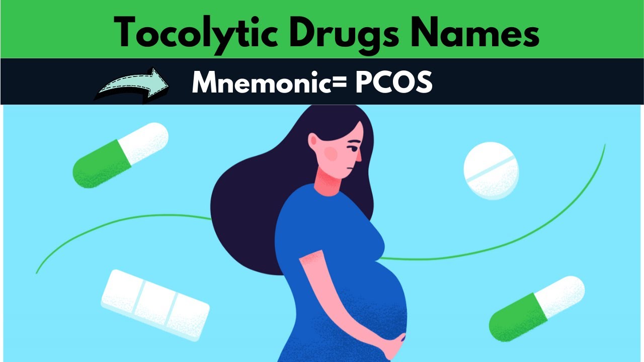 Mnemonic For Tocolytic Drugs Names | Tocolytic Agents Mnemomic ...