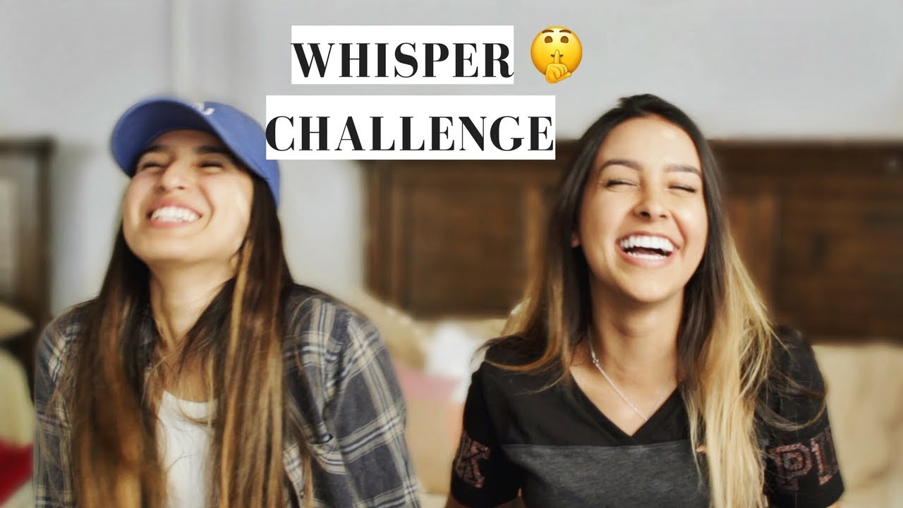 WHISPER CHALLENGE | Nicole Gamboa - YouTube