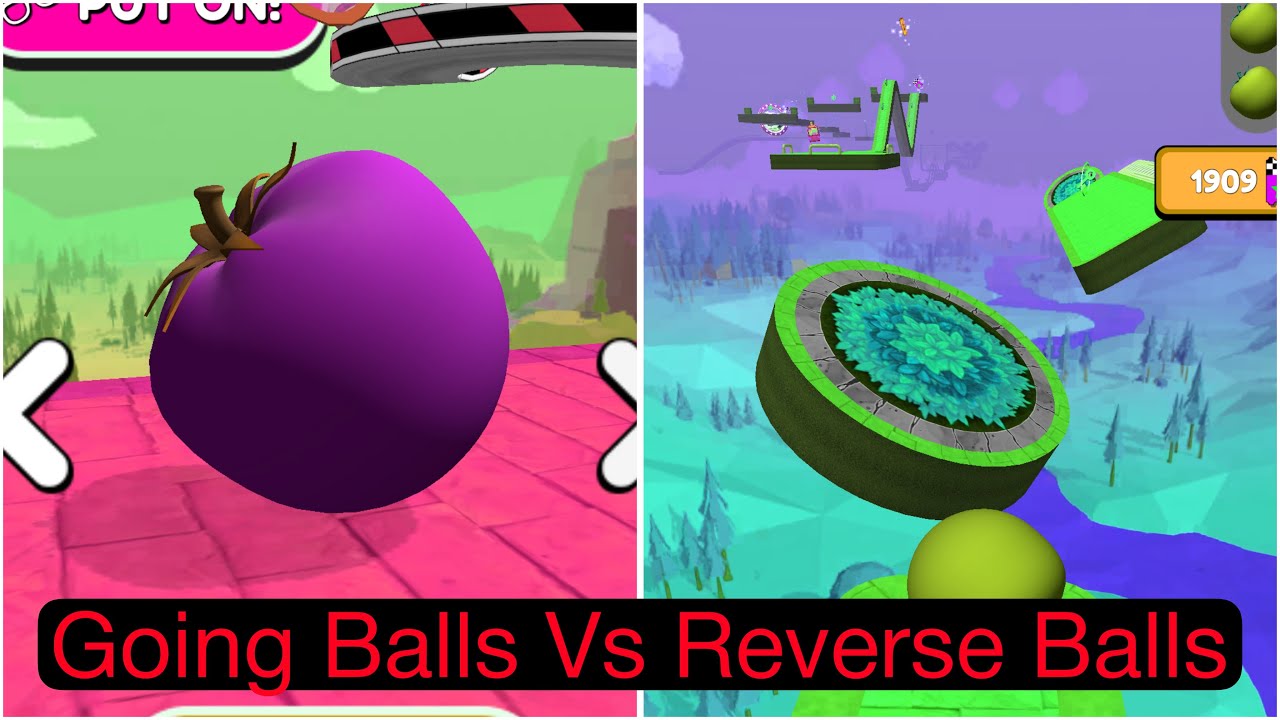 Going Balls Vs Reverse Balls Speedrun Walkthrough Gameplay - YouTube