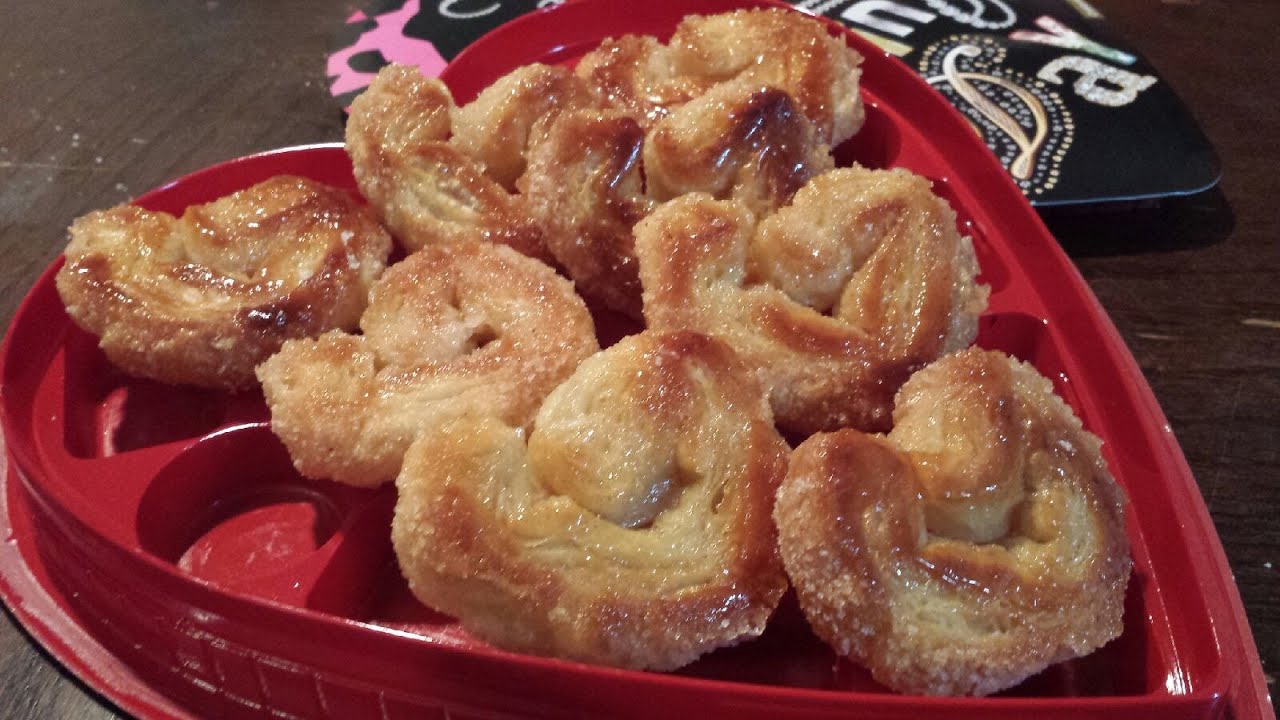 Palmeras Pastry Recipe (English Version ) - YouTube