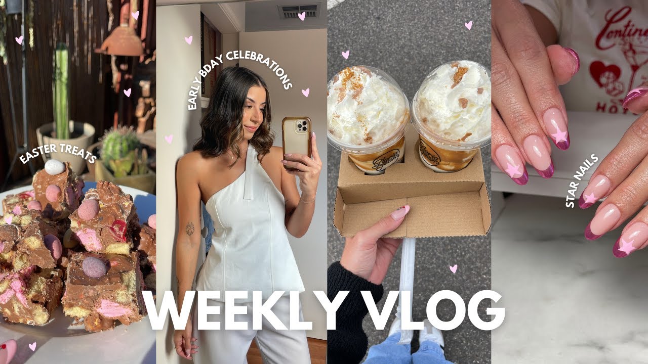 weekly vlog 🌟 early bday dinner, a surprise present, drs appointments & events | Adele Maree ...