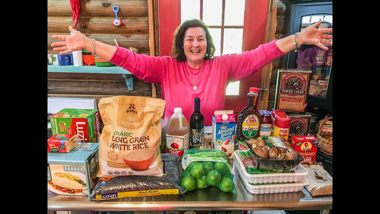 Becky's High Protein Shopping Haul For Fat Loss - YouTube