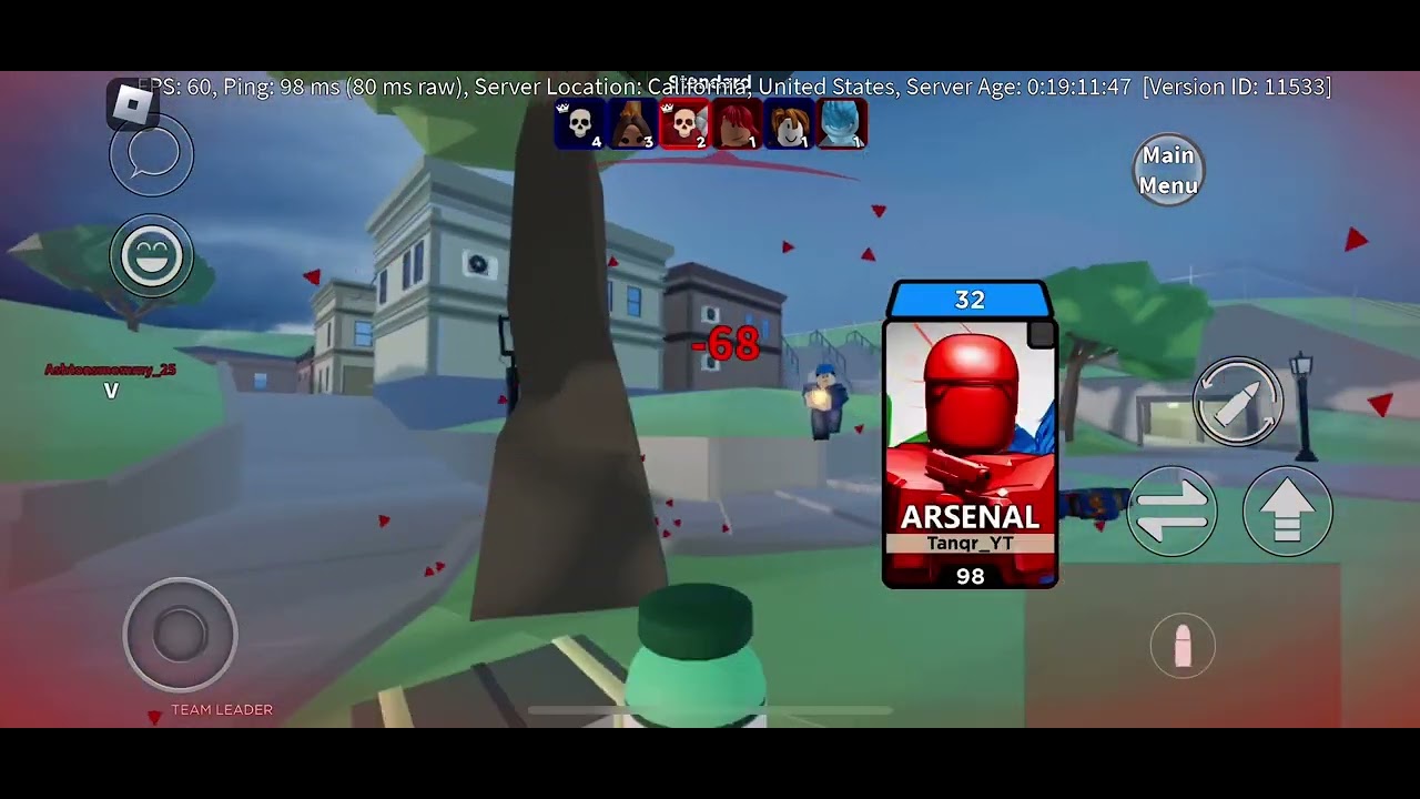 Roblox Arsenal Mobile - YouTube