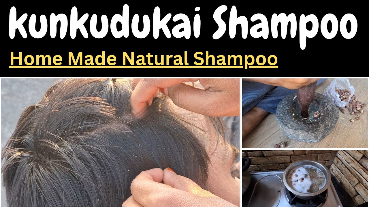 Say Goodbye to Bad Hair Days with Kunkudukai Shampoo DIY! - YouTube