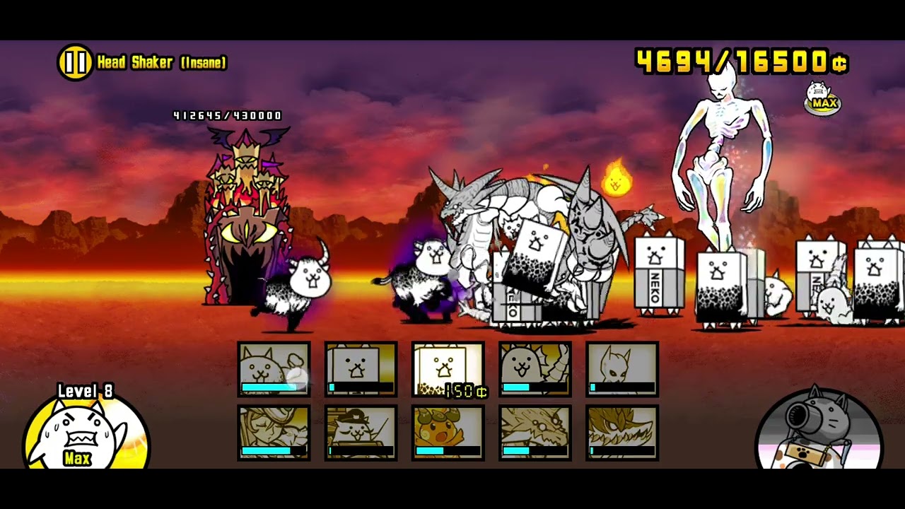 Earning a Crazed Cow Cat in Battle Cats. 😃 - YouTube