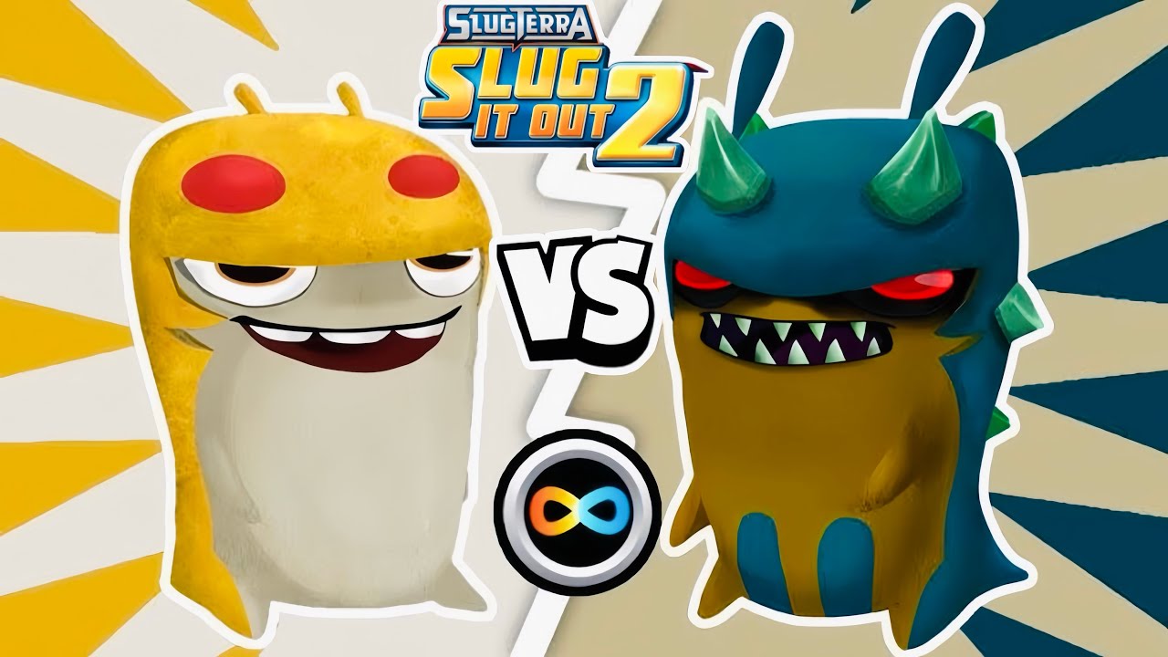 Today Four Best Slugs Fight HOPROCK & HOP JACK VS LAVALYNX & LAVAMANDER ...