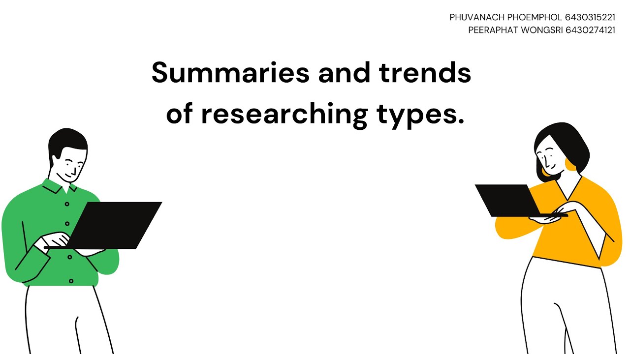 Summaries and trends of researching types - Data Science Project - YouTube