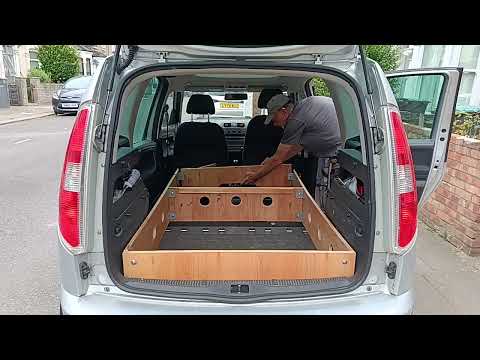 SKODA  Roomster Bed/Camping Platform Installation. FOR SALE