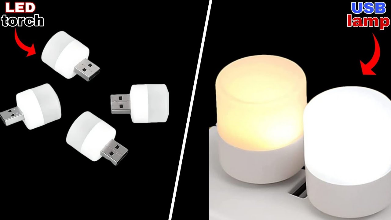 How To Make A USB Lamp At Home From PVC Pipe | USB Light #ledlight # ...