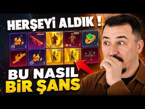 YOK BÖYLE BİR ŞANS 😳 YENİ NİHAİ SETLER VE 8 SEVİYE AUG HEPSİNİ ALDIK