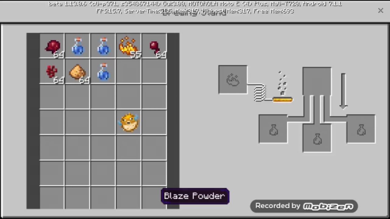 minecraft how to make weeknes potion - YouTube