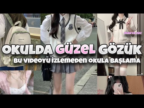 okulda nasıl güzel görünülür (9–18 Yaş için) ♡ ✧ soft + gerçekçi tüyolar