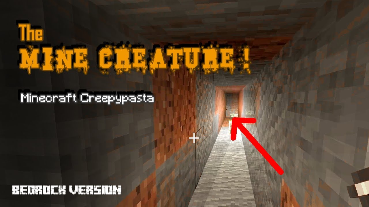 The Mine Creature! Minecraft Creepypasta (Bedrock) - YouTube