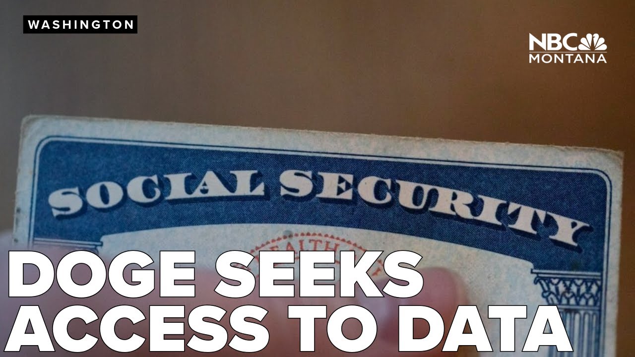 Department of Government Efficiency seeks access to social security ...