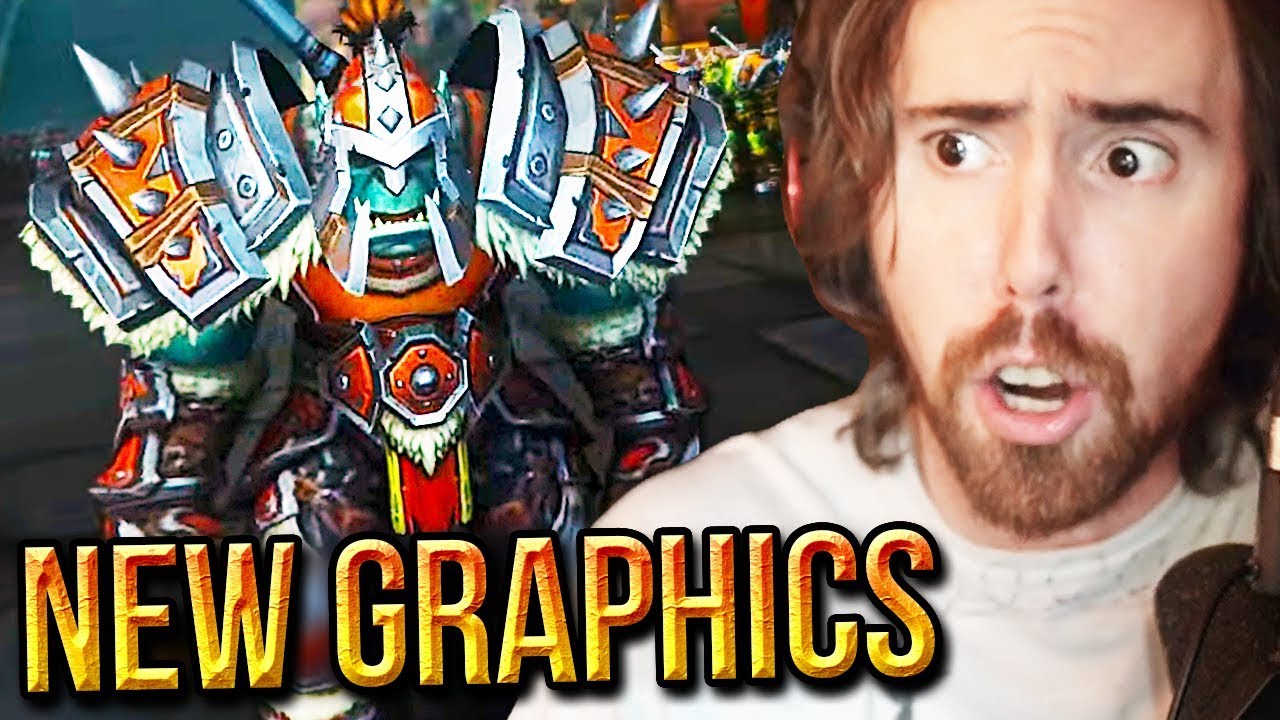 A͏s͏mongold Reacts To Unbelievable NEW WoW Graphics Through Ray Tracing ...