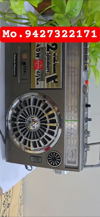 National Panasonic RQ-547 Radio Cassette Recorder full New condition all Mo.9427322171 - YouTube