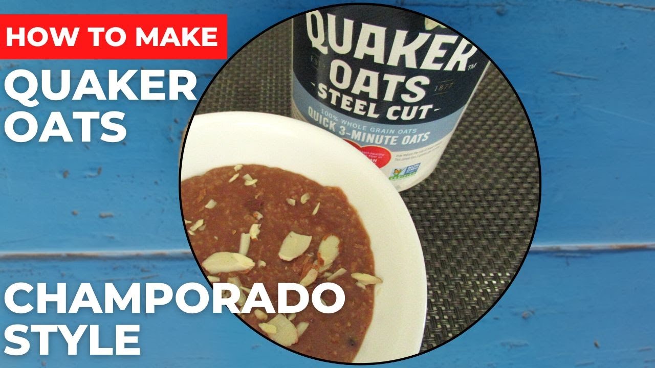 Easy Quaker Oats Champorado-Style Recipe | Pinoy Flavor - YouTube