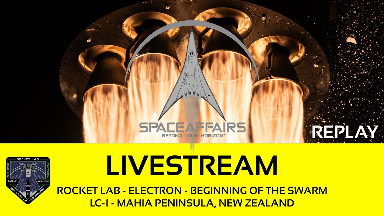 Rocket Lab - Electron - Beginning Of The Swarm - LC-1B - Mahia ...