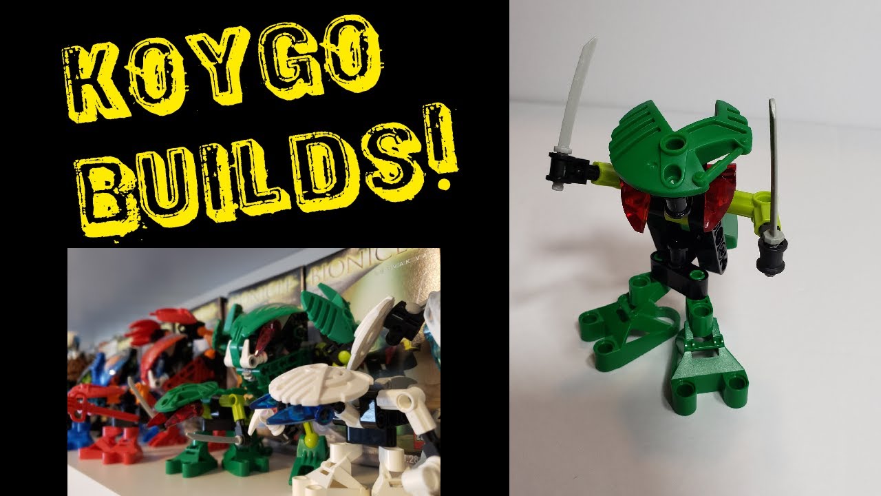 Koygo Builds! Lego Bionicle Lehvak Va 8552 - YouTube