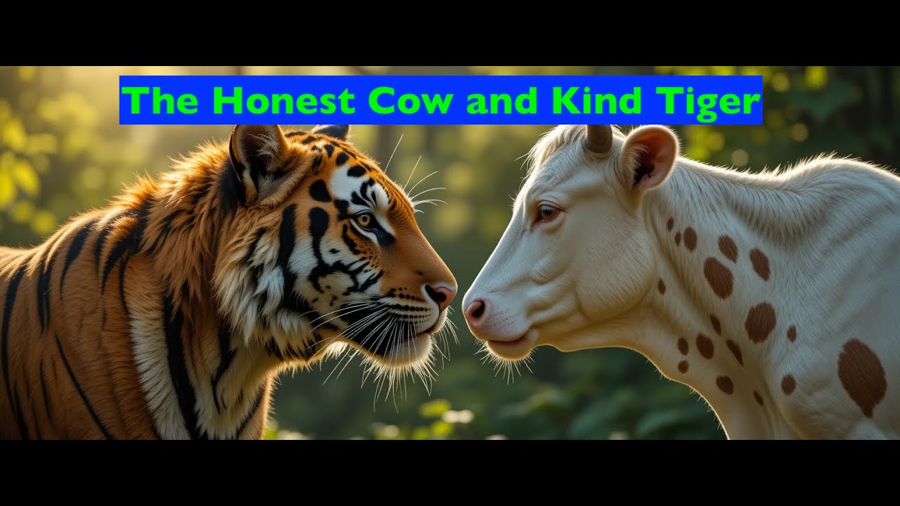 The Honest Mother Cow Story | Fun Kids' Learning Time | Stories by ...