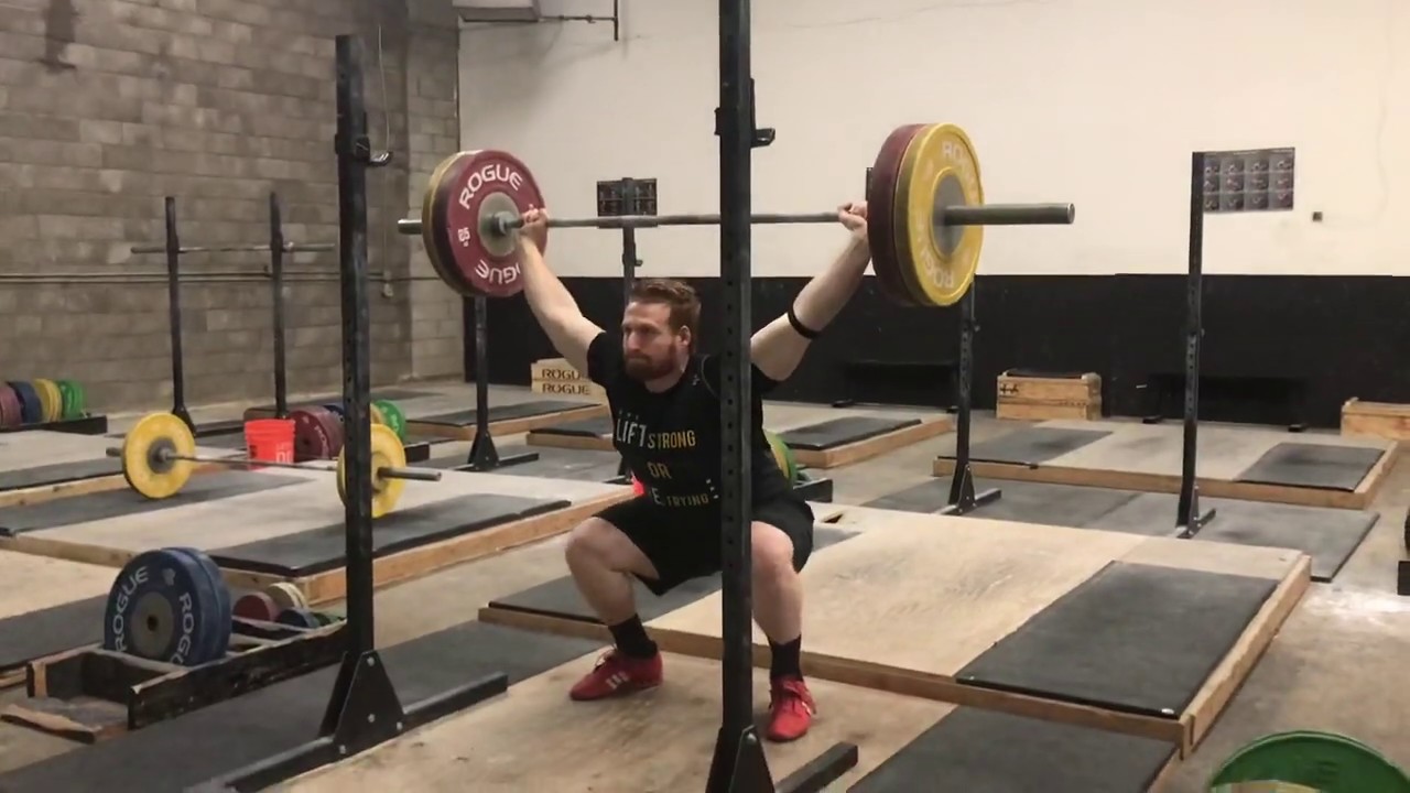 DELTA Weightlifting: Snatch Push Press + Overhead Squat - YouTube