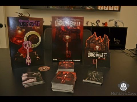 Locke & Key Card Game UNBOXING - YouTube