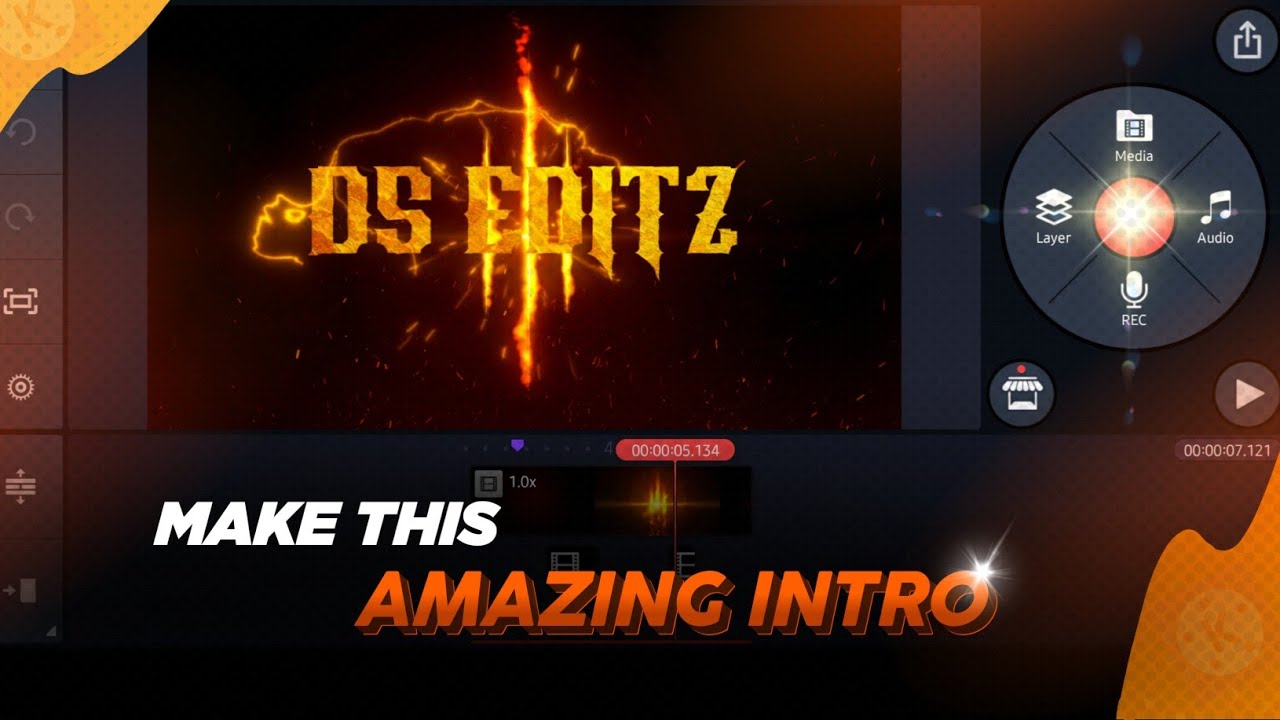 How To Make Kinemaster Intro Kinemaster Intro Tutorial Youtube
