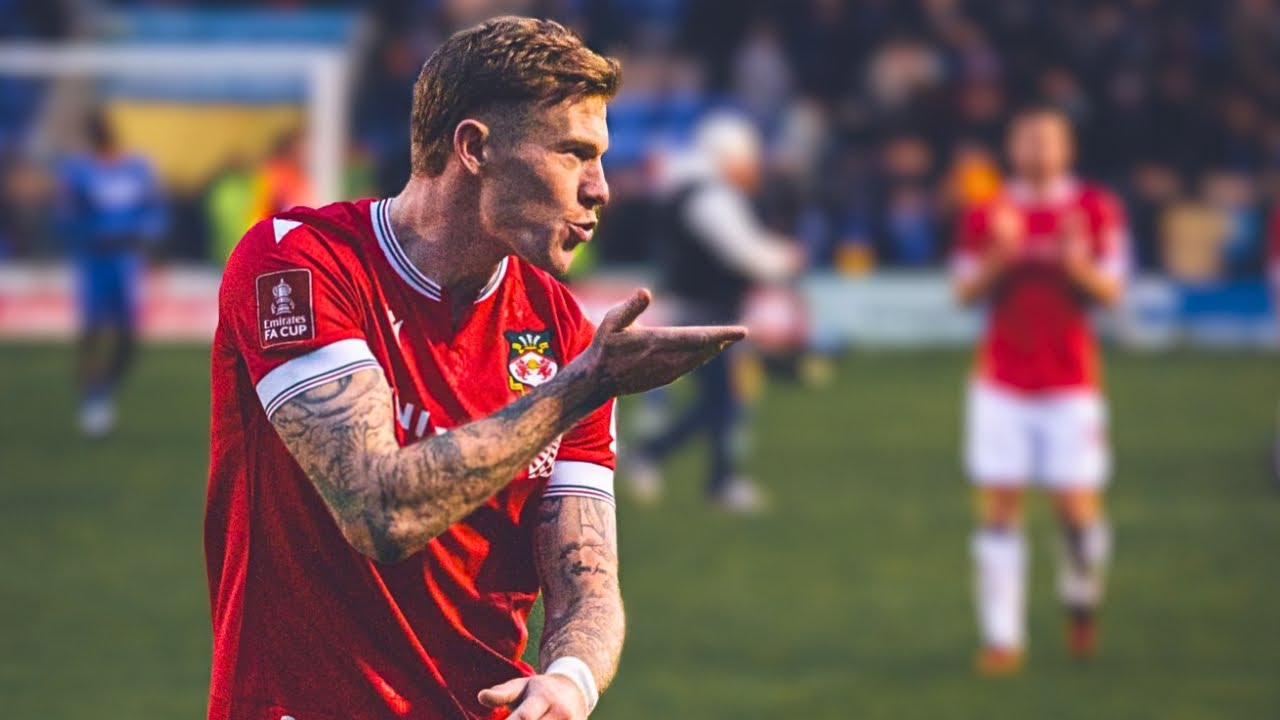 The Brilliance of James McClean at Wrexham AFC - YouTube