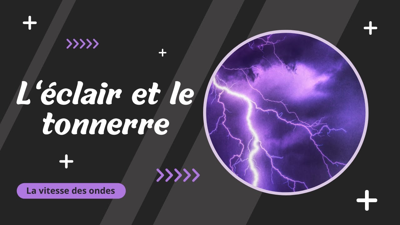 L'éclair et le tonnerre - YouTube