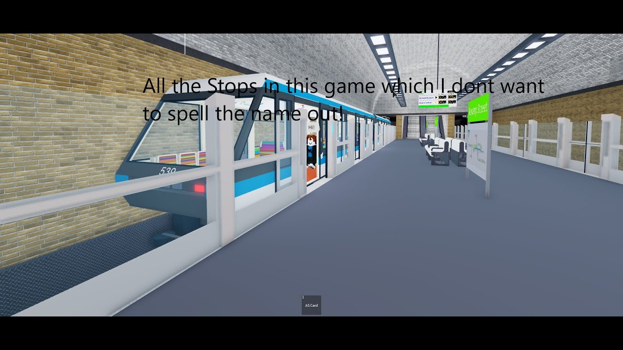 All The Stops in Automatic Subway Line 1 EST 1 - YouTube