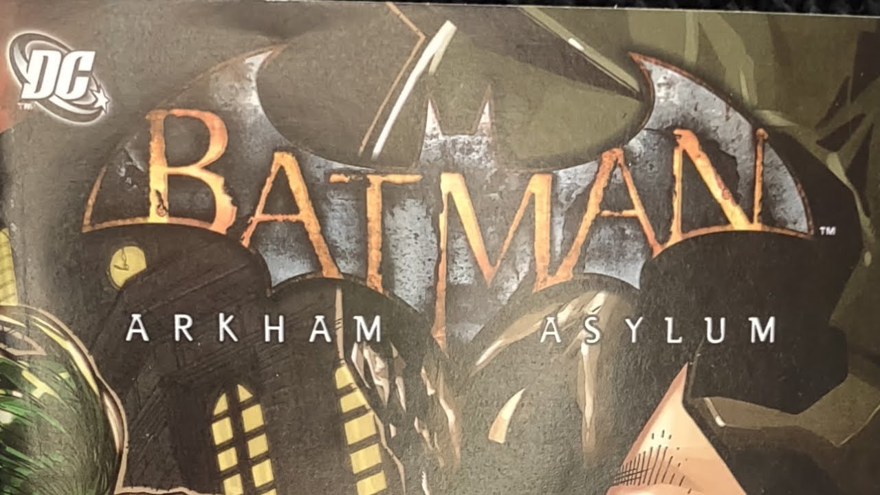 Batman Arkham Asylum: Road to Arkham Comic - YouTube