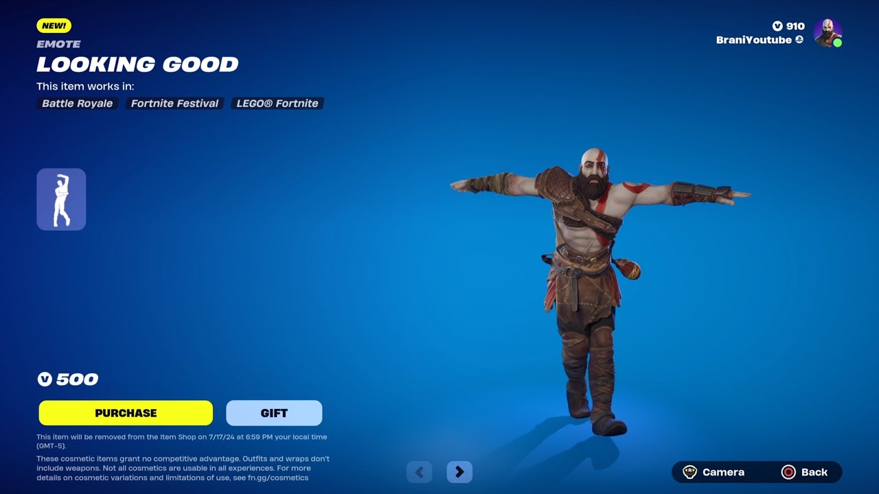 Looking Good | Fortnite Emote - YouTube