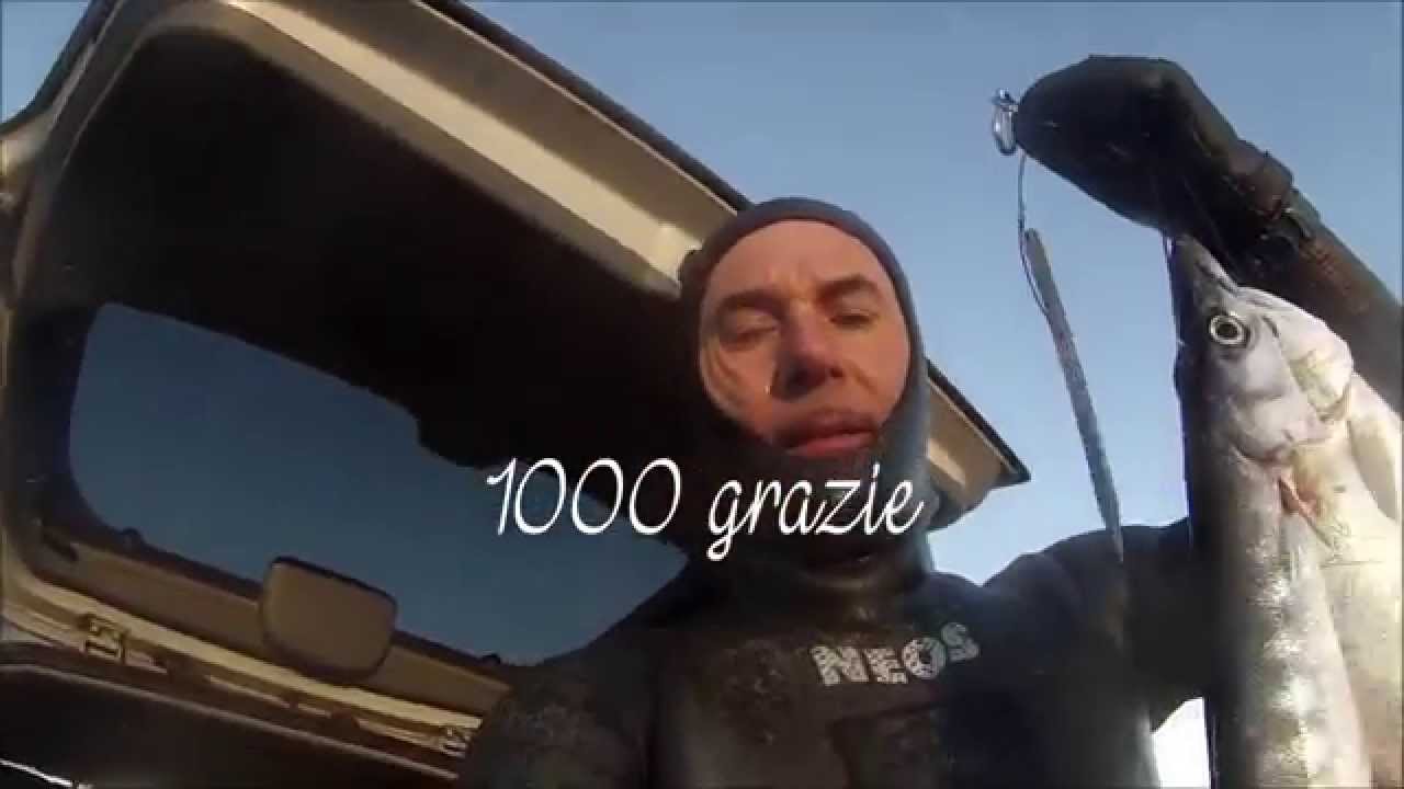 pesca in apnea: 2 tiri... 2 catture... by Angelo Nuzzo - YouTube