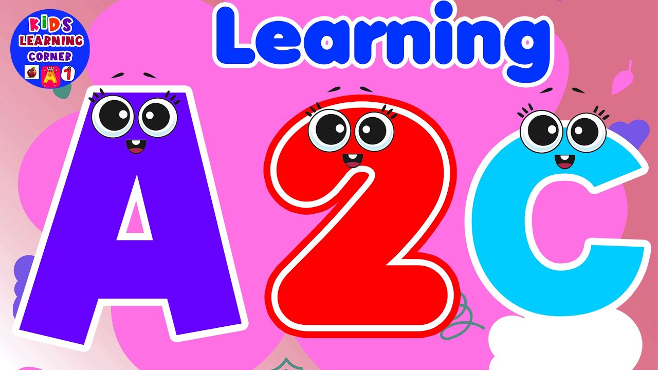 ABC &123 Learning For Toddlers | ABC and Numbers For Preschool | ABC ...