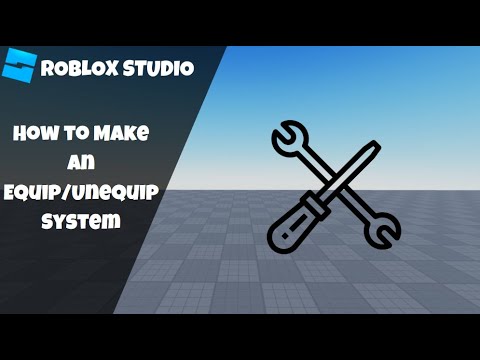 How to make a Equip/Unequip System in Roblox! [Inventory] (Roblox Studio Scripting Tutorial 2025 ...