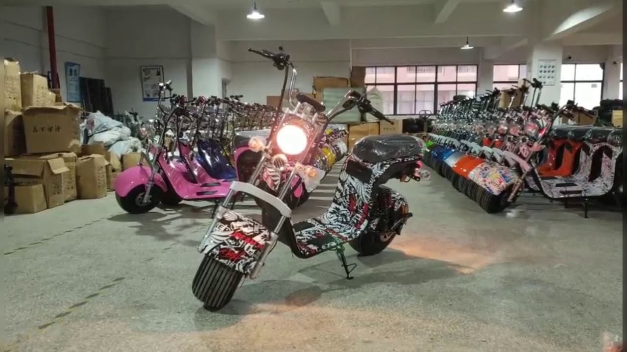 e mofa roller mangosteen e roller 25 km h elektroroller citycoco 3000w ...