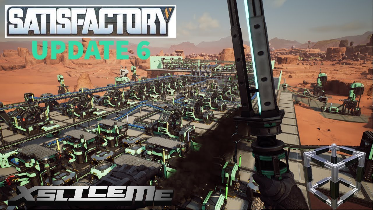 Heavy Modular Frame Factory - Satisfactory Update 6 (Livestream) EP.2 ...