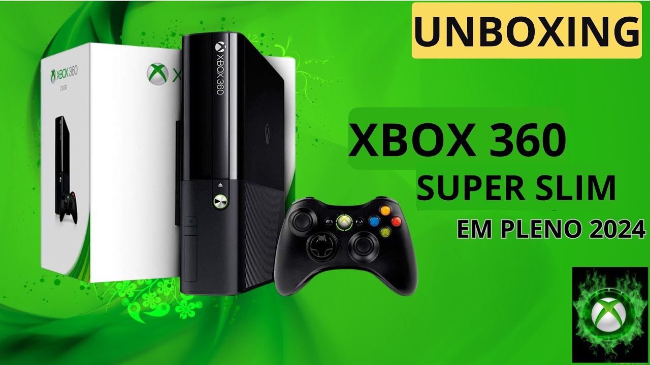 🔥XBOX🔥 SUPER SLIM em PLENO 2024 - Vale a Pena?? UNBOXING! - YouTube